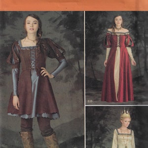 Costume Cosplay Maid Marion, Medieval, Queen, Women's Sewing Pattern ...