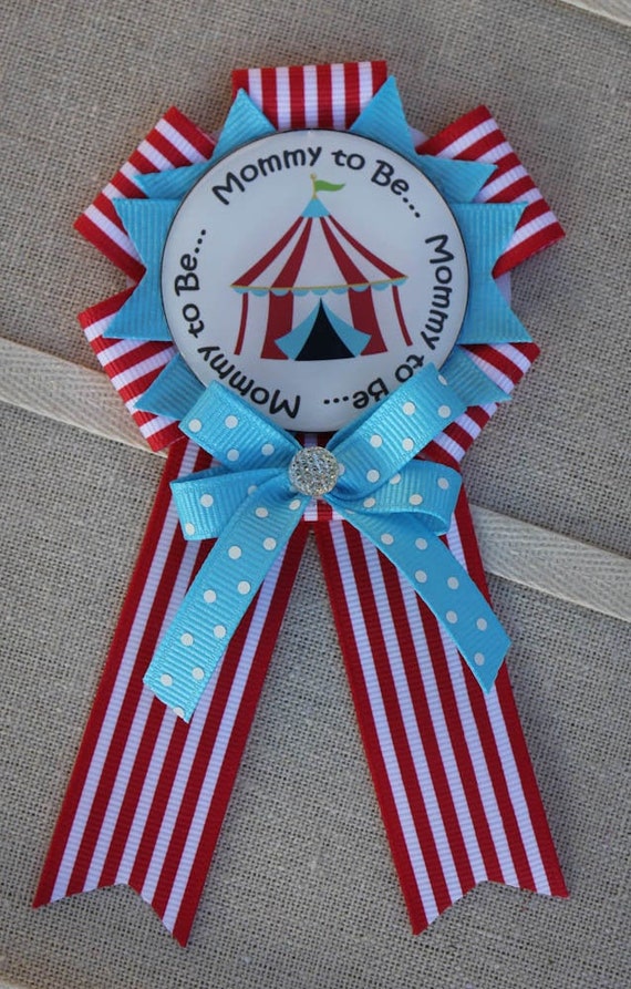 Mini Sized Circus Mommy to Be Pin Circus Baby Shower Pin - Etsy