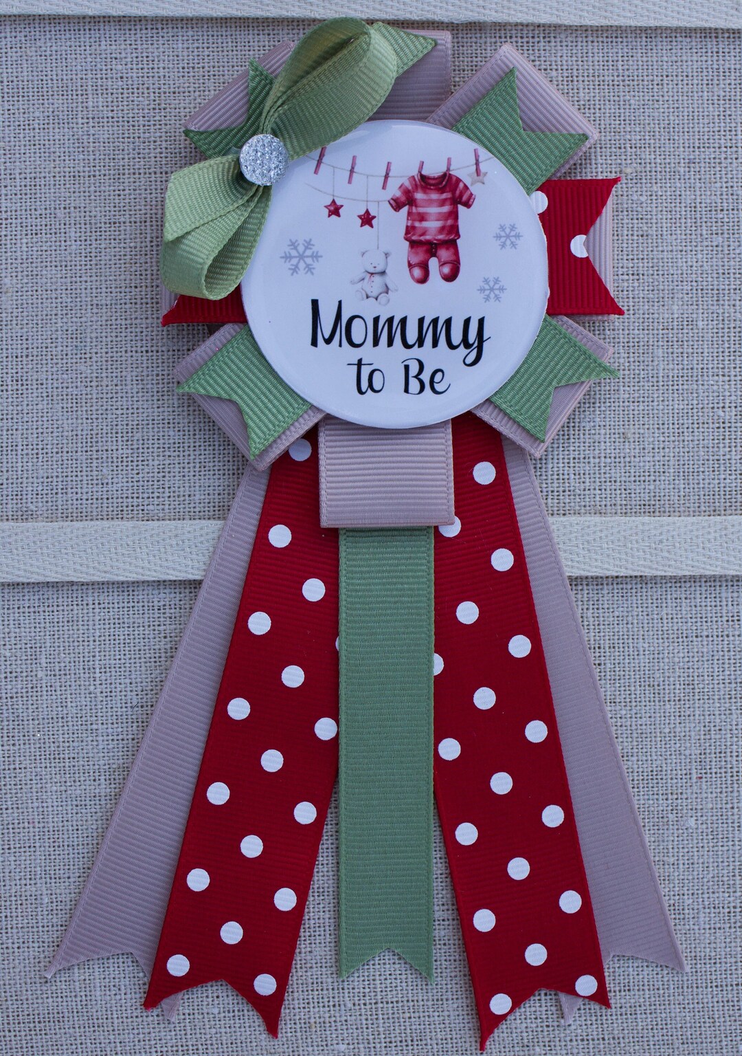 Santa Baby Shower, Christmas Baby Shower, Winter Baby Shower, Mommy to ...