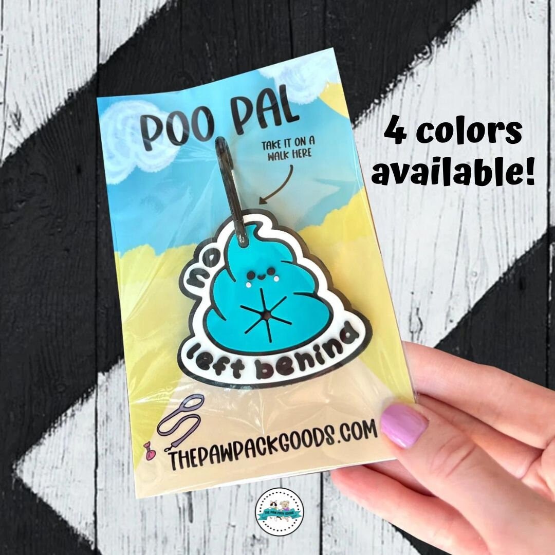 Dog Used Poop Bag Carrier for Walks, Poop Bag Holder, Poop Loop, Waste ...