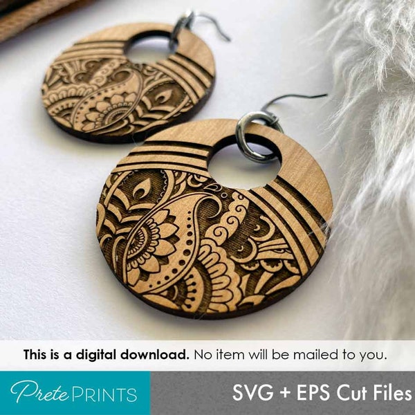 Laser Cut Earring Files - Etsy