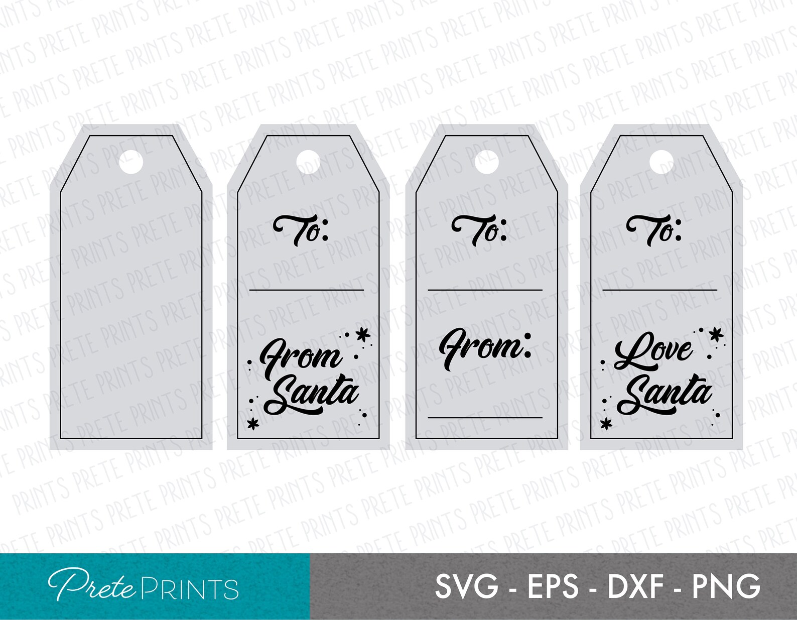 Laser Cut Gift Tags SVG File for Glowforge Christmas SVG - Etsy