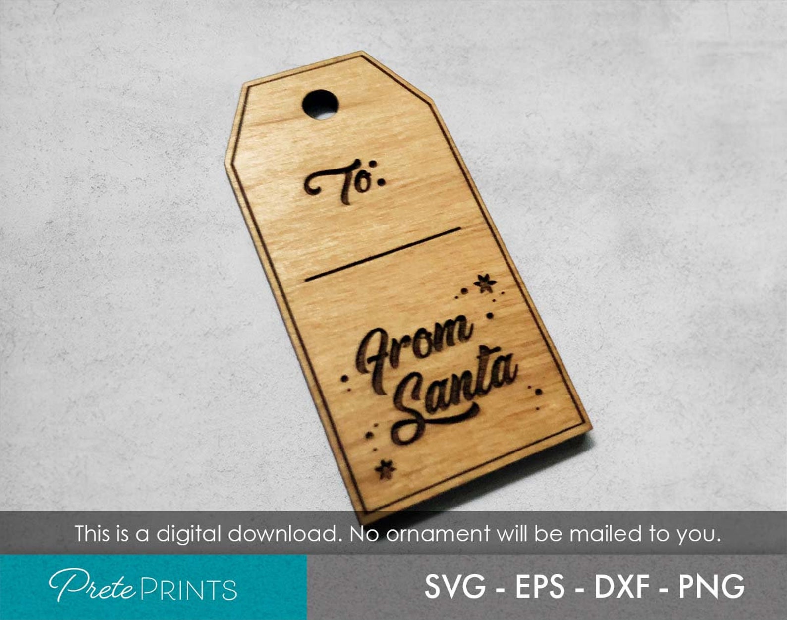 Laser Cut Gift Tags SVG File for Glowforge Christmas SVG - Etsy
