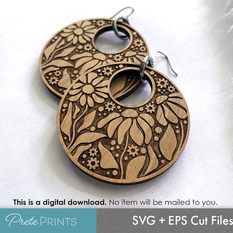 Laser Cut Earring Files - Etsy