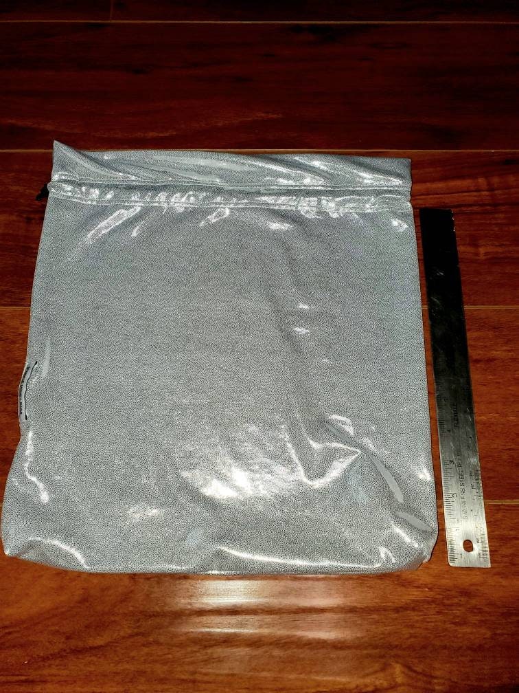 Shiny Silver Bridal Wedding Bride Pole Dancer Gogo Money Bag Cash Purse ...