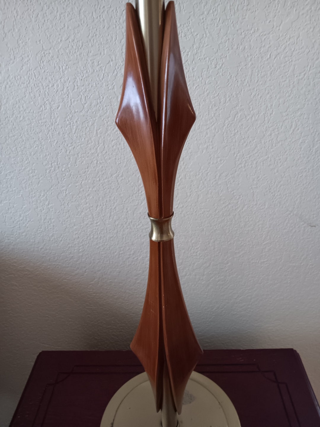 Vintage MCM Rembrandt Lamp Teak Wood Sculpted Adrian Pearshall - Etsy