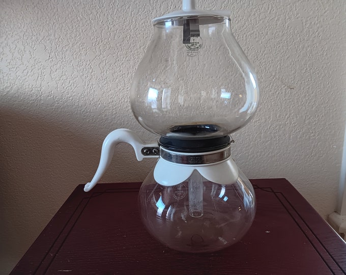 Vintage 1940's Pyrex Silex Double Bubble Vacuum Coffee Pot Percolator ...