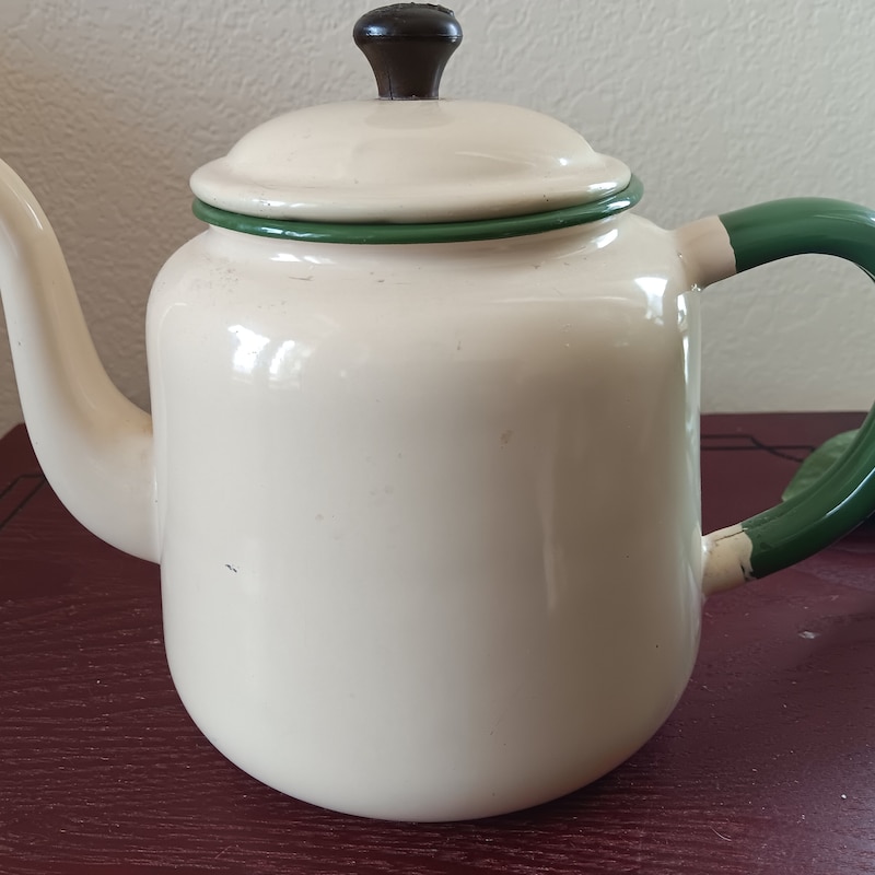 Cream Teapot - Etsy