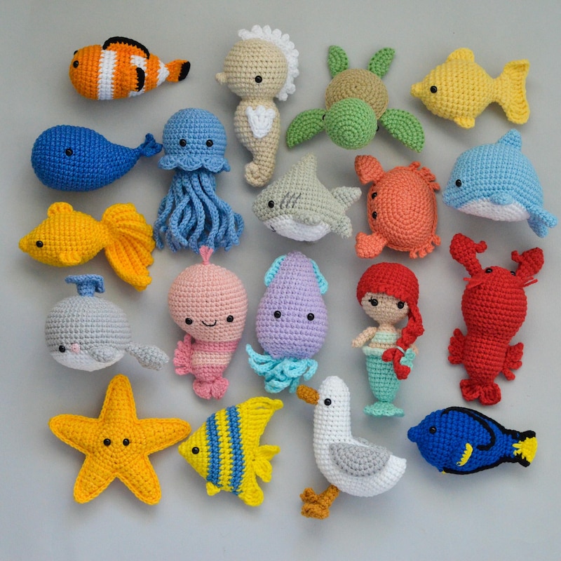 Sea Animal Pattern - Etsy