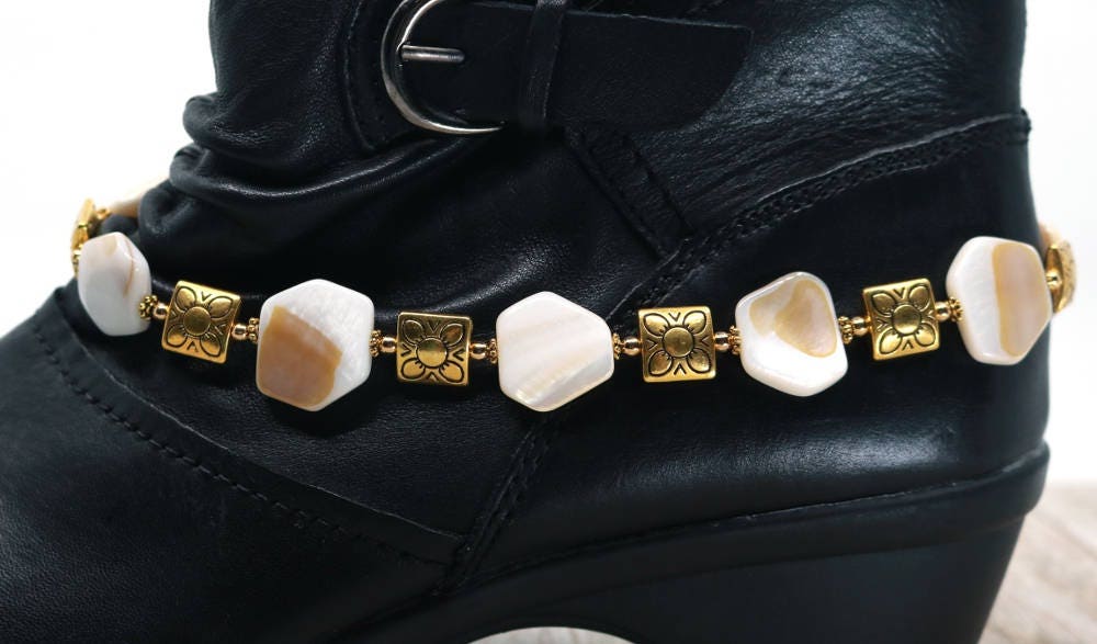 White boot bling wedding jewelry girlfriend gift Mothers | Etsy