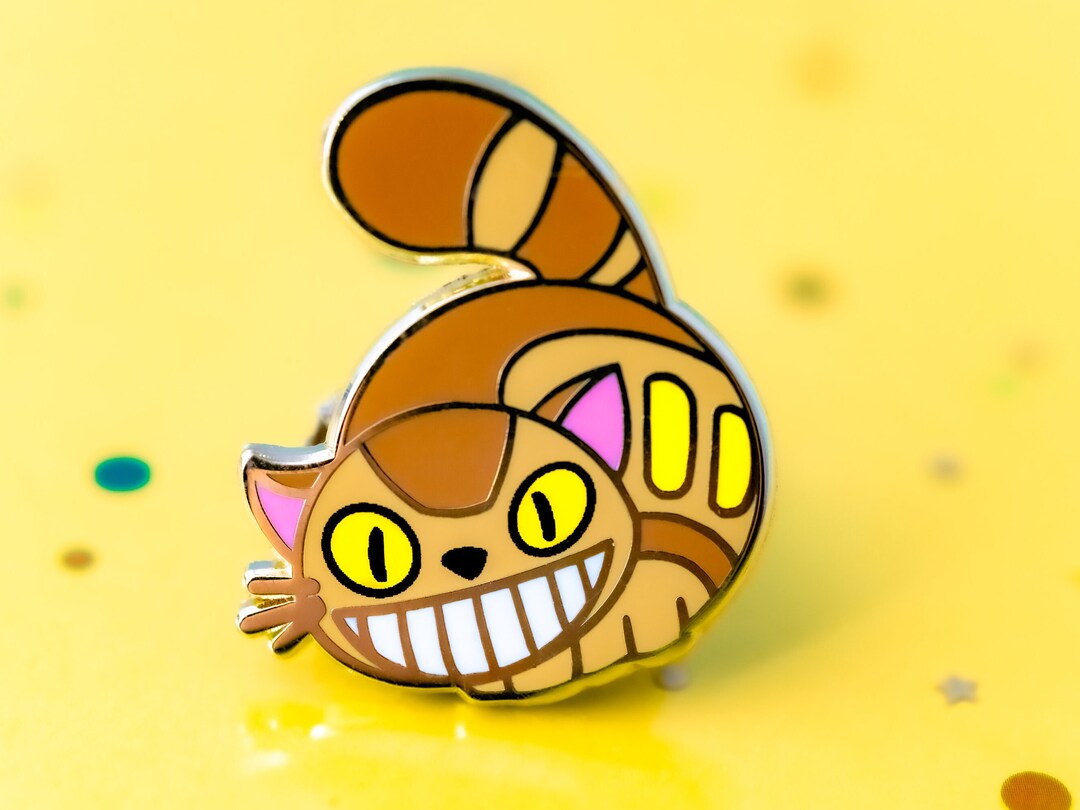 Manga Pin Cute Catbus Pin My Neighbor Totoro Characters Pin Japanese ...