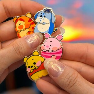 Cute Winnie the Pooh Pin, Enamel Accessory, Kawaii Jewelry, Pooh Bear ...