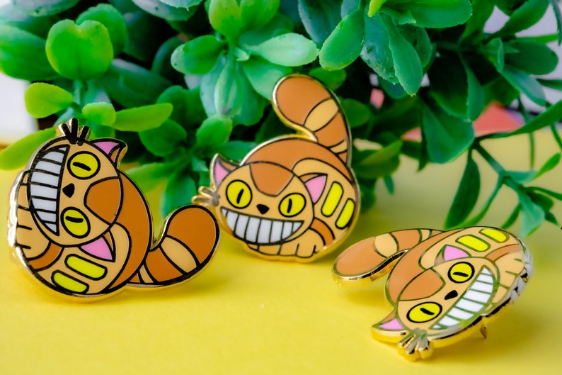 Manga Pin Cute Catbus Pin My Neighbor Totoro Characters Pin - Etsy