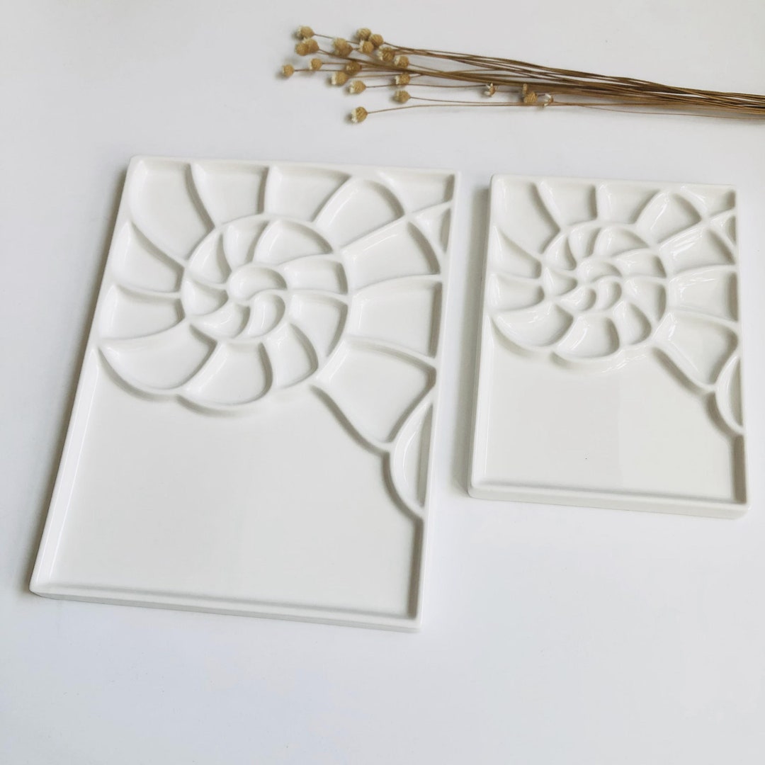 Ceramic Watercolor Palette, Conch Artist Ceramic Palettes, Gift for ...