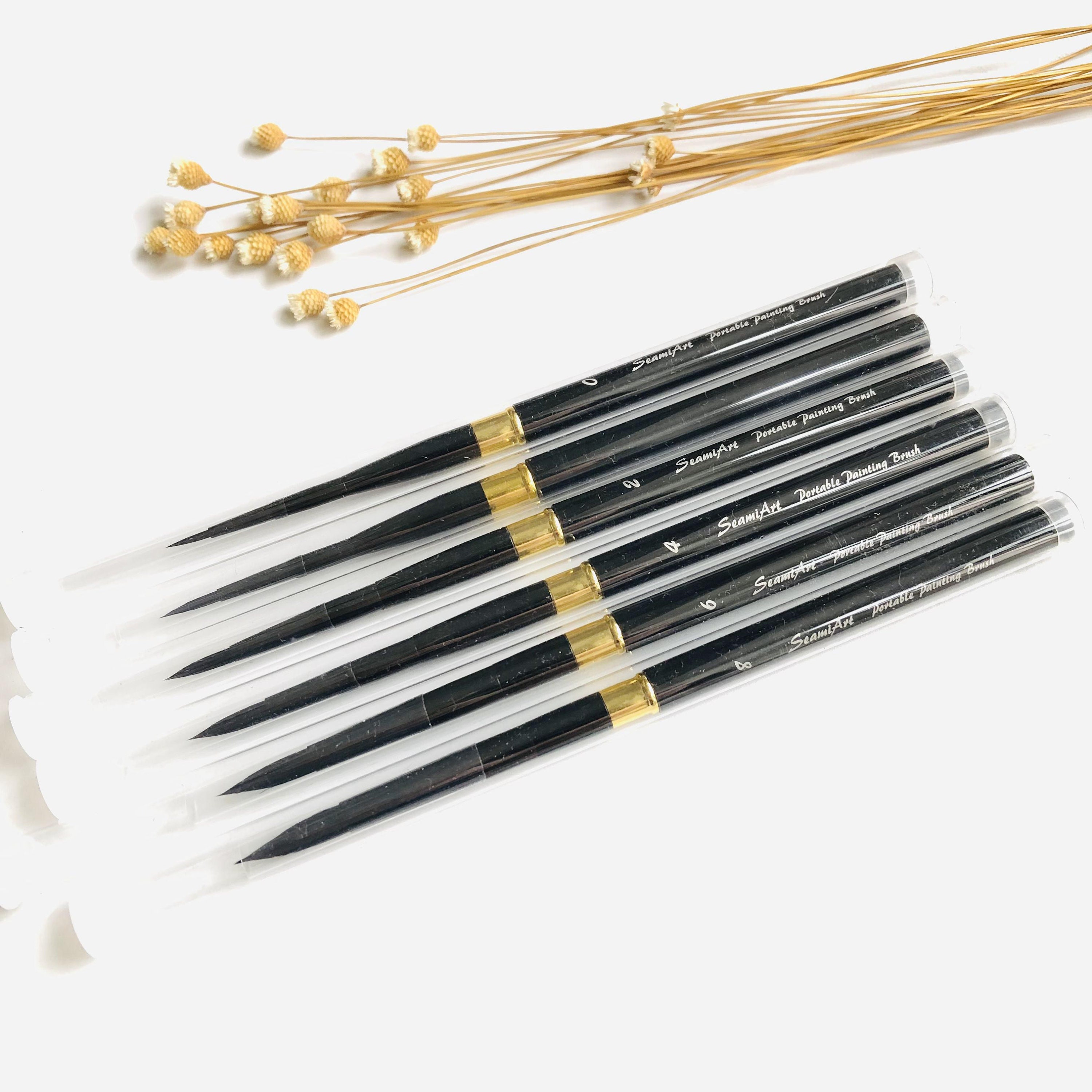 Gift Palette - Portable Watercolor Brush Pocket Travel Brush Portable ...