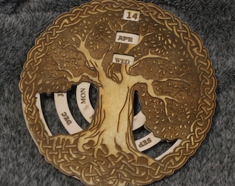 Celtic Tree Calendar | Etsy