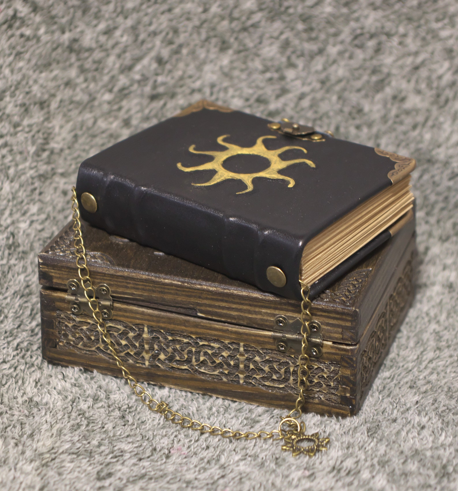 Handmade Leather Craft Paper 150 Pages Notebook 'the Chronicles of ...
