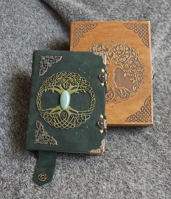 Celtic Tree of Life Themed Handmade Leather Craft Paper - Etsy
