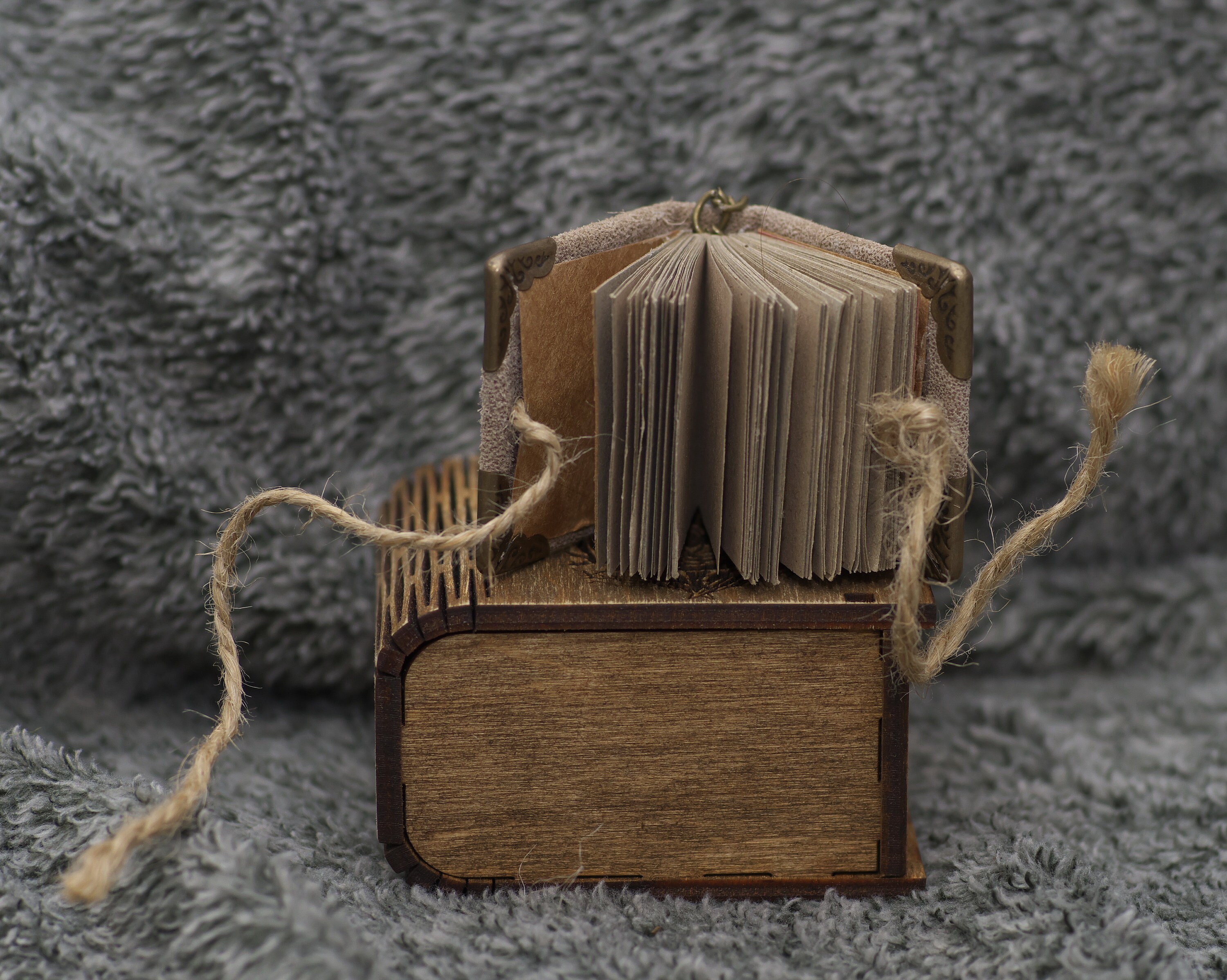 Handmade suede key chain notebook Celtic Legend | Etsy