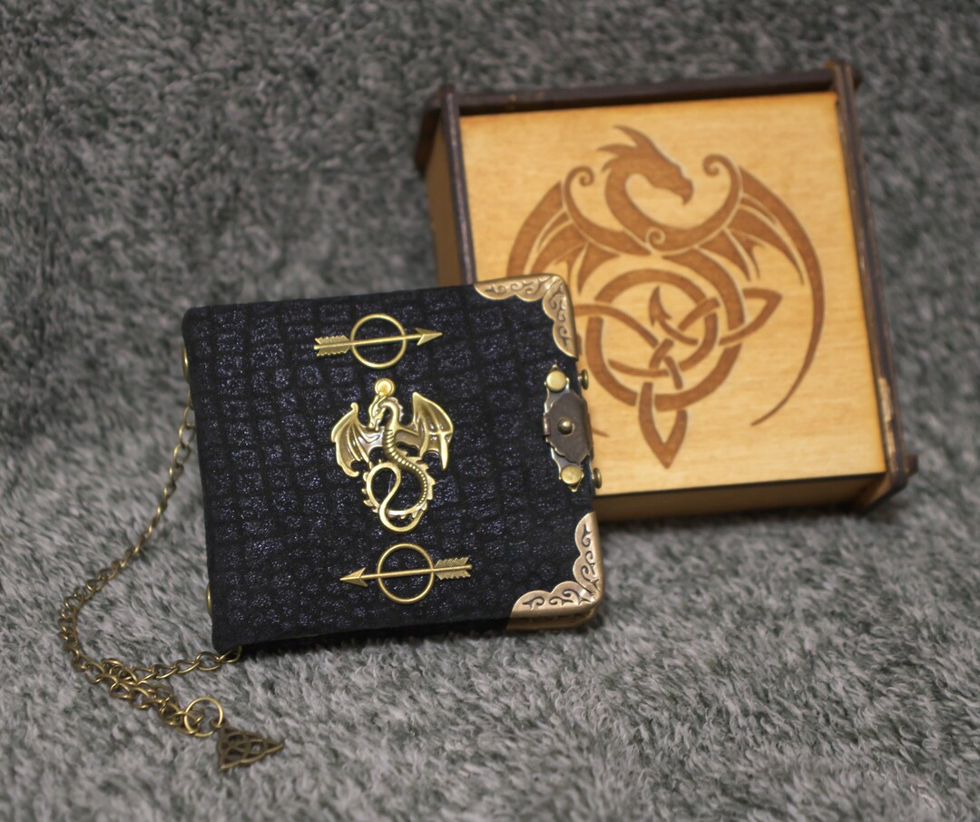 Dragon Themed Celtic Legend Series Handmade Leather Craft Paper ...