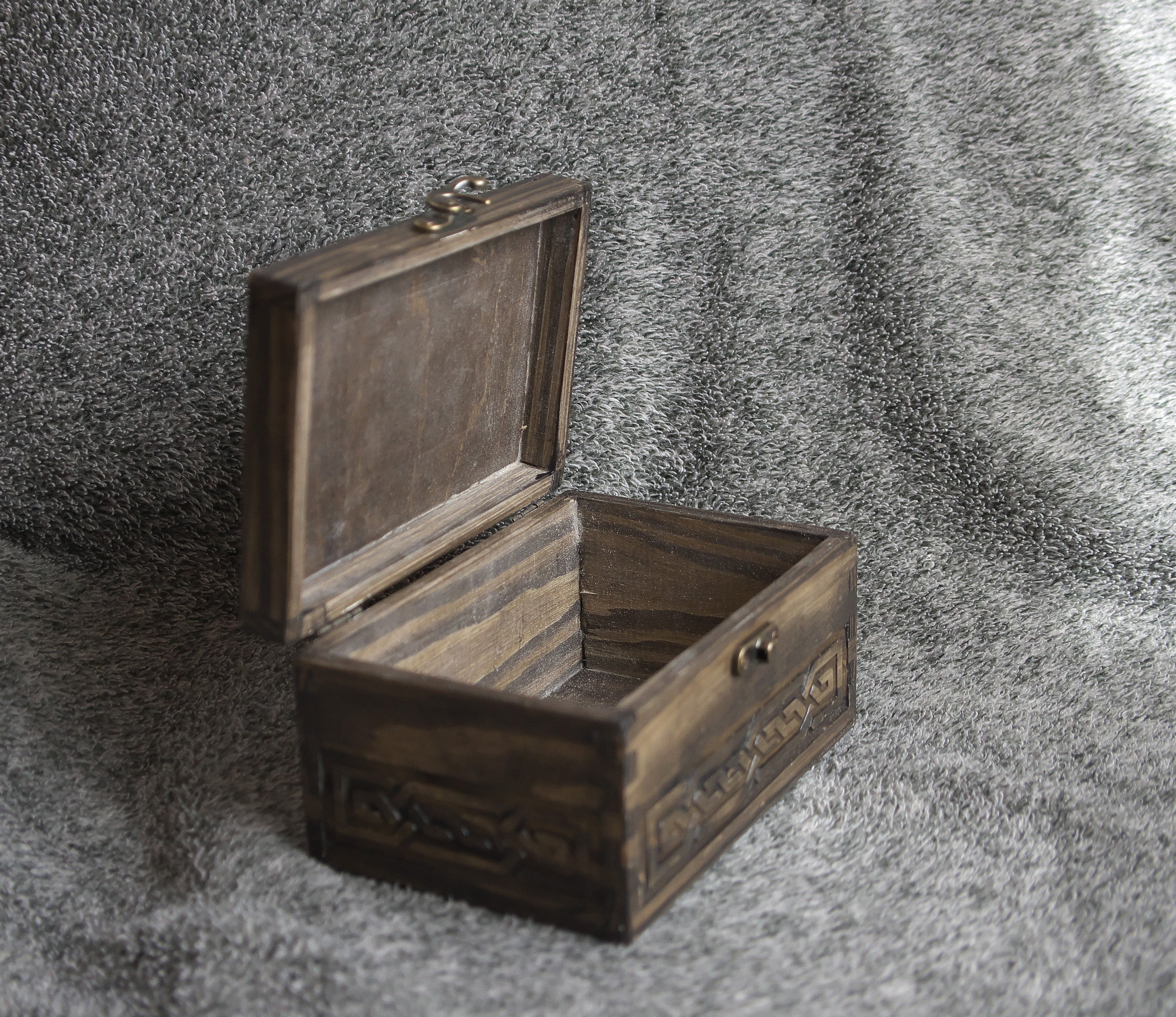 Celtic Triskel Dragons Themed Wooden Jevelery Box/casket - Etsy