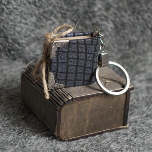 Handmade Leather Keychain Craft Paper Notebook Series in Wooden Box - Etsy