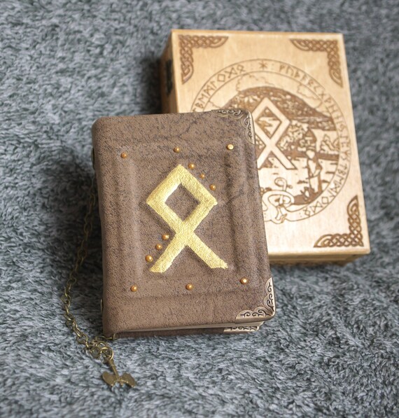 Viking Runic Series Handmade Leather Craft Paper Notebook in - Etsy