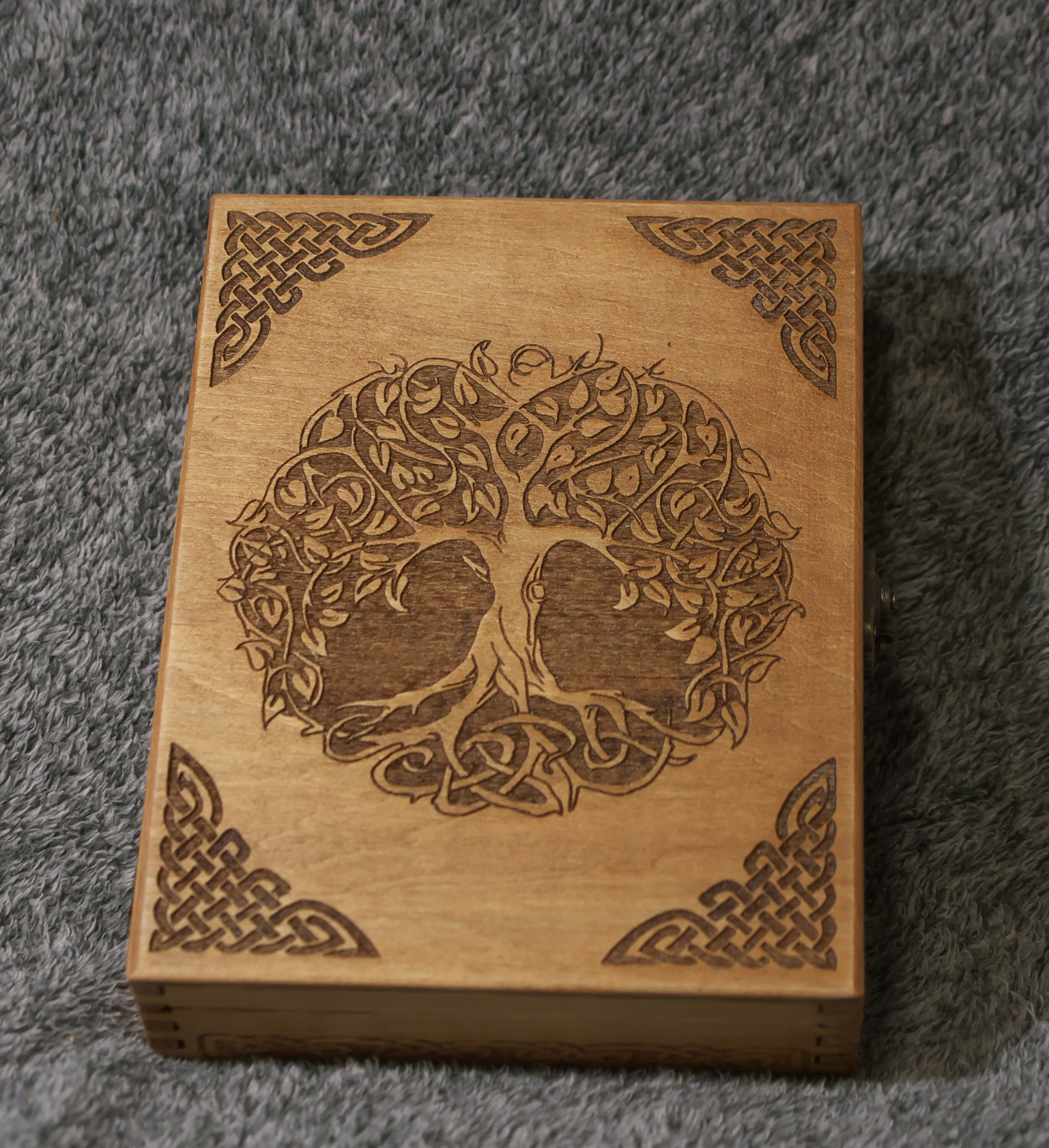 Celtic Tree of Life Themed Handmade Leather Craft Paper - Etsy