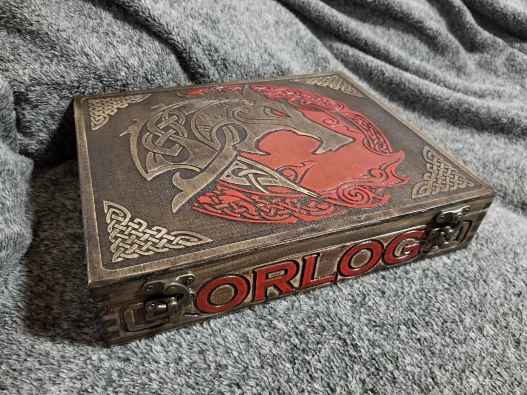 Custom Orlog Game Box With Dividers - Etsy