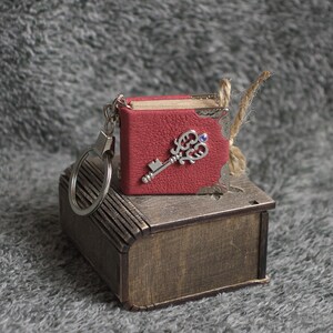 Handmade Leather Keychain Craft Paper Notebook Series in Wooden Box - Etsy