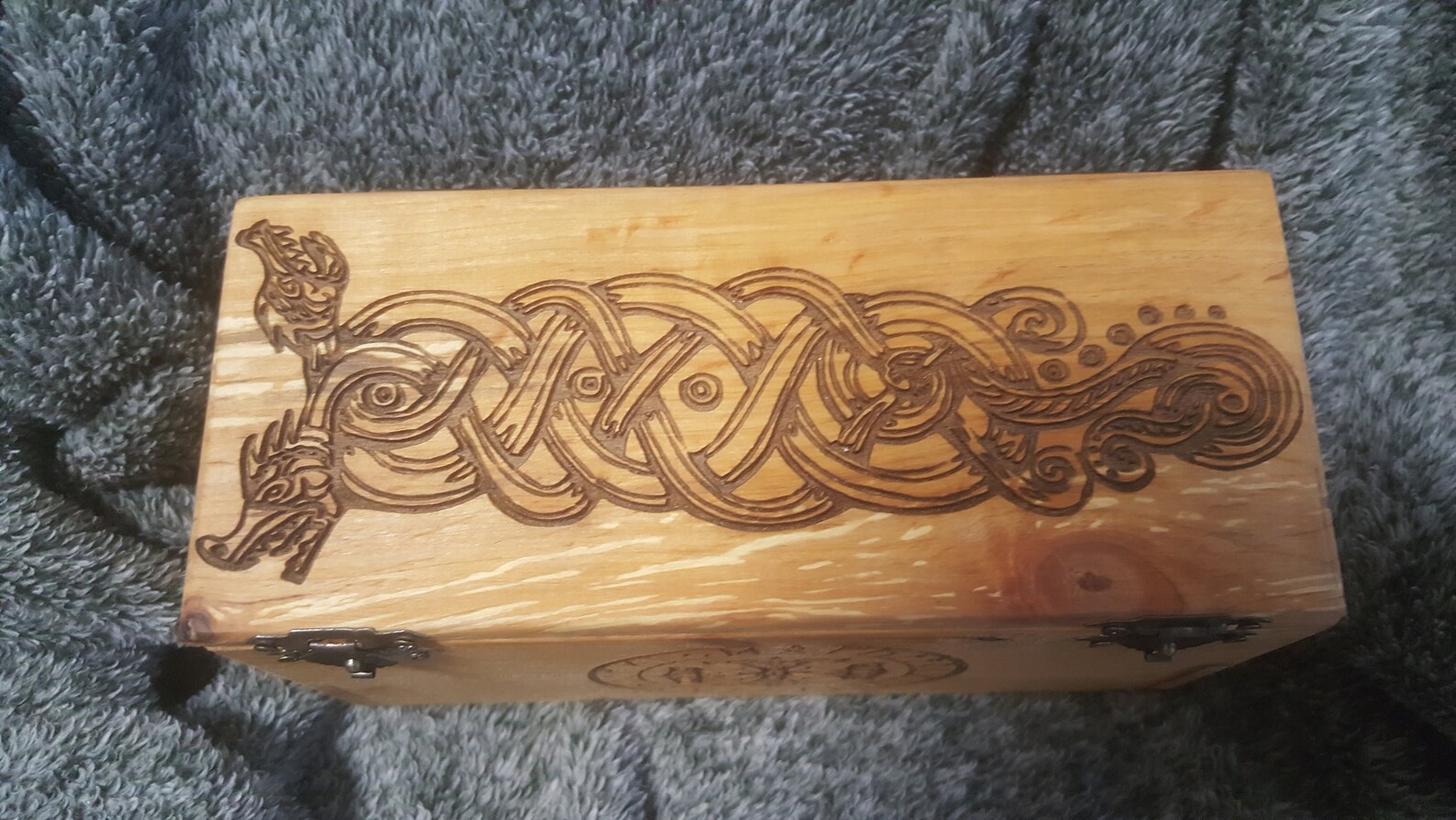 Viking chest jevelery box/casket | Etsy