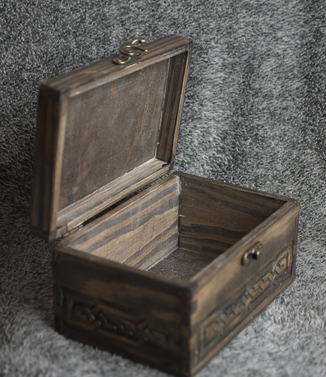 Celtic Triskel Dragons Themed Wooden Jevelery Box/casket - Etsy