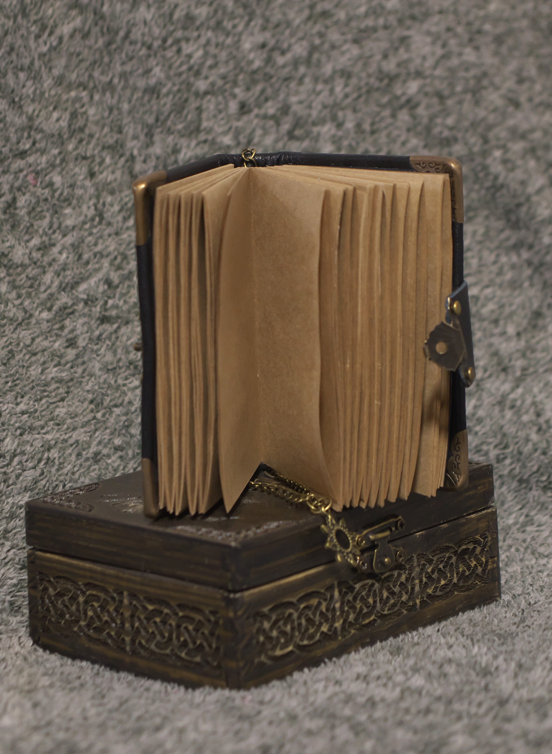 Handmade Leather Craft Paper 150 Pages Notebook 'the Chronicles of ...
