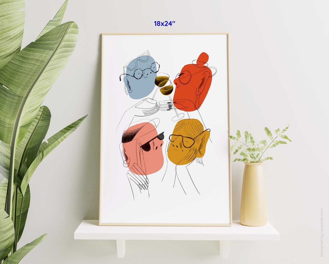 Art Print: Important Conversations – 30x40 Cm, 40x50 Cm, 50x70 Cm ...