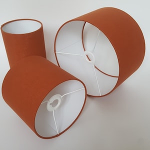 Orange Lamp Shade - Etsy UK
