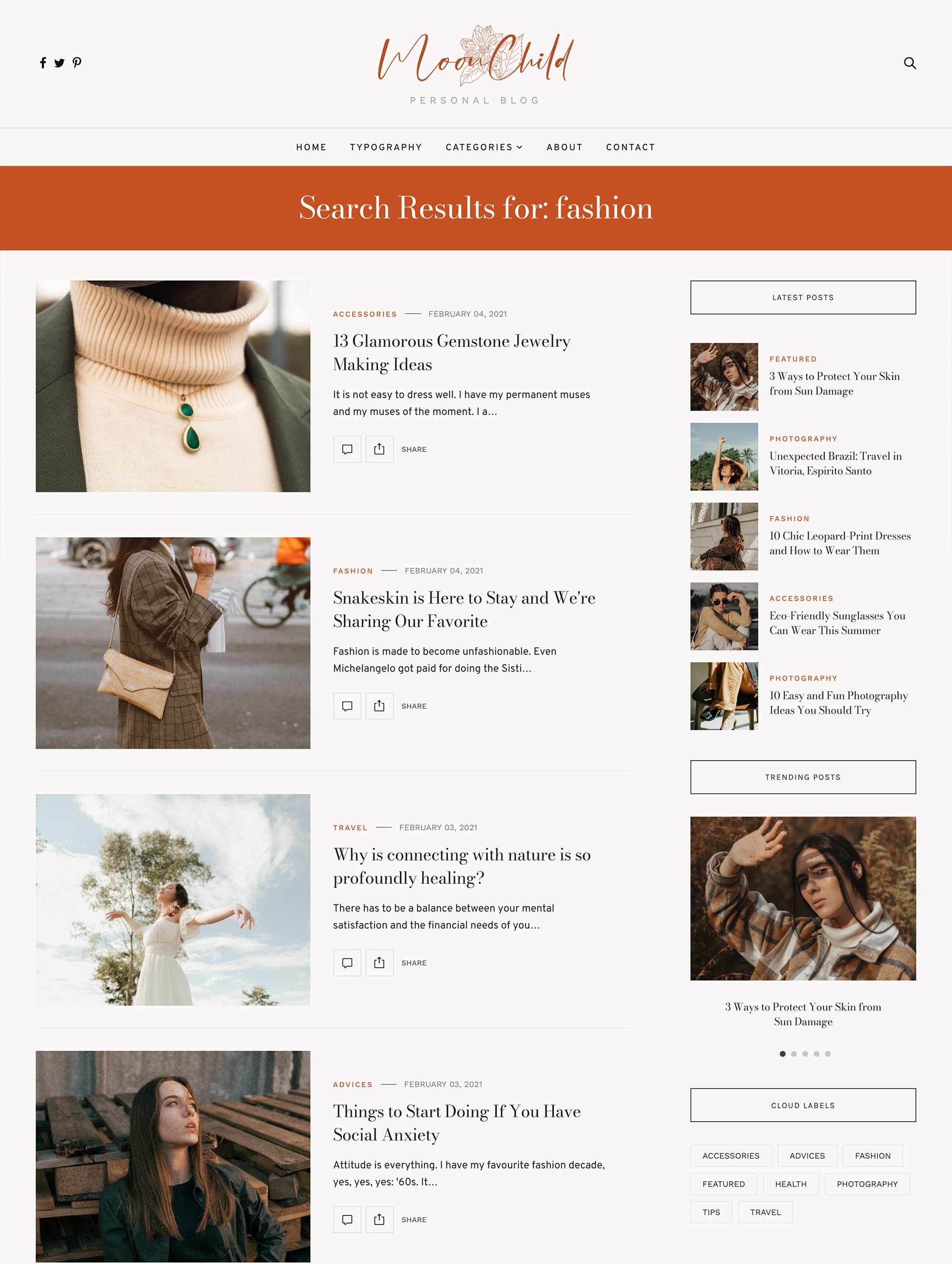 Moonchild | Premade Blogger Template - Responsive Blogger Theme ...