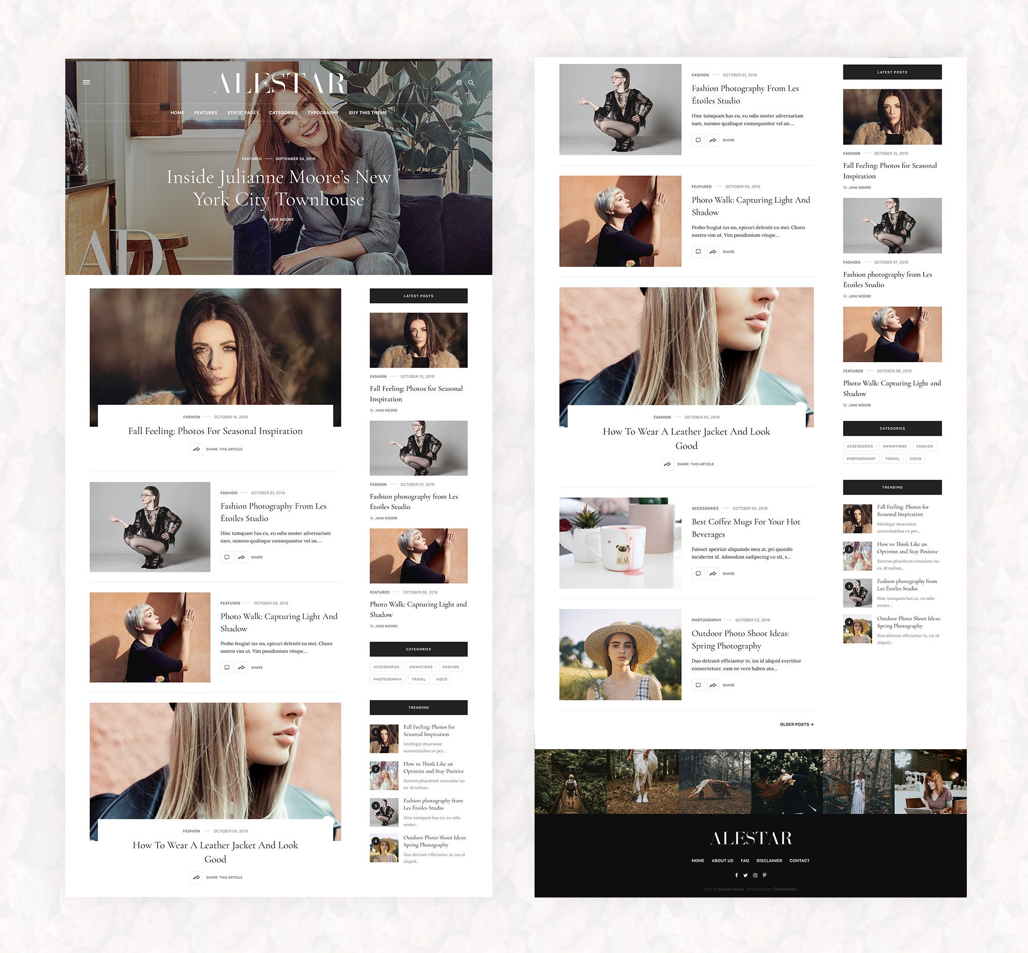 ALESTAR | Premade Blogger Template - Responsive Blogger Theme - Premade ...