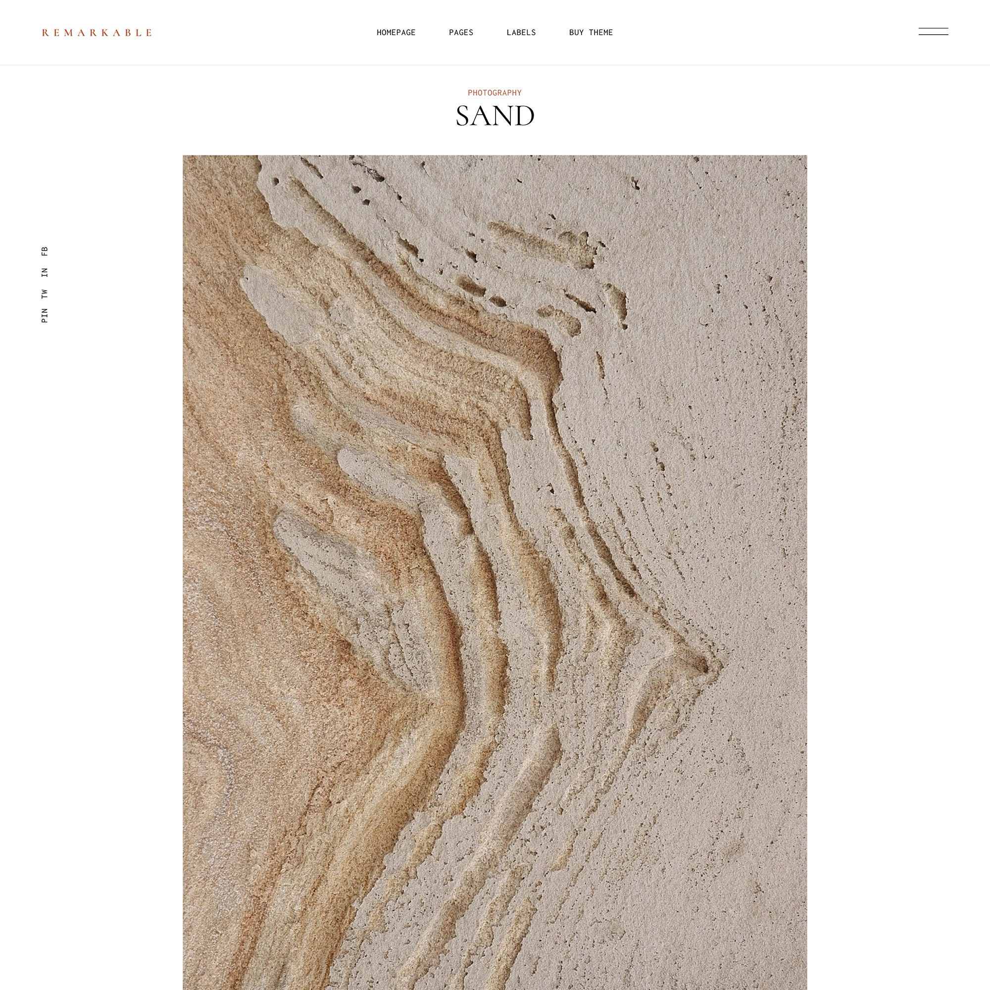 Responsive Premade Blogger Template - Clean Blog Design - Photography ...