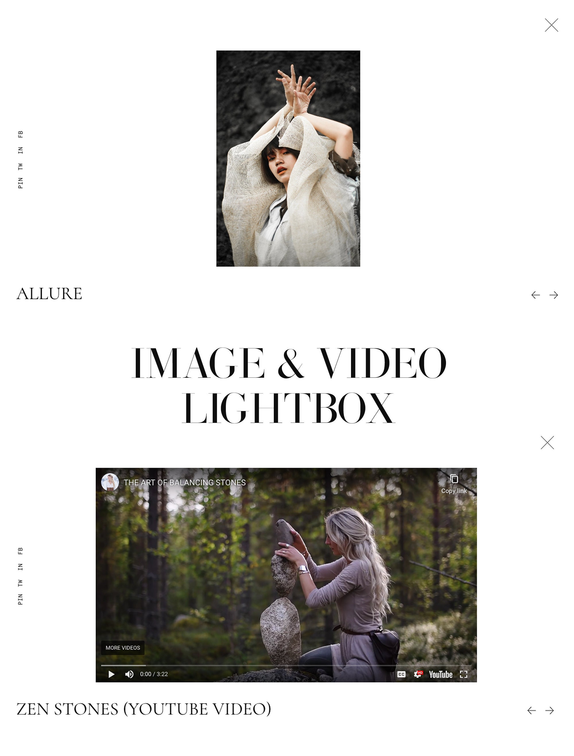 Responsive Premade Blogger Template - Clean Blog Design - Photography ...