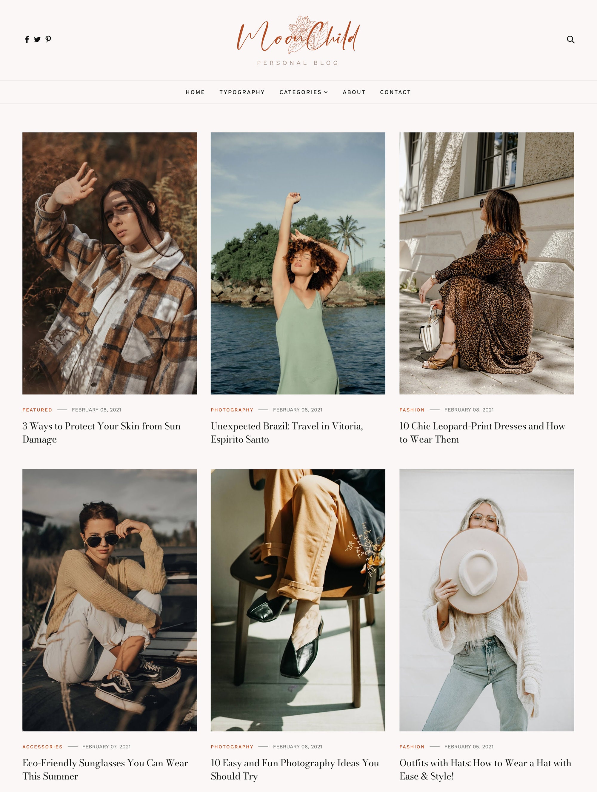 Moonchild | Premade Blogger Template - Responsive Blogger Theme ...