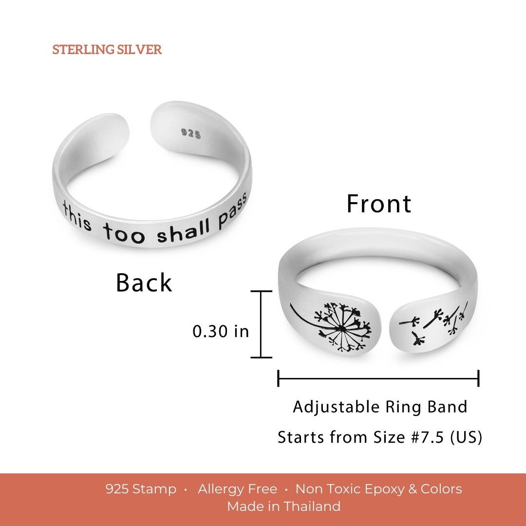 Inspirational Ring Cute Jewelry for Her Inspiration Gift - Etsy