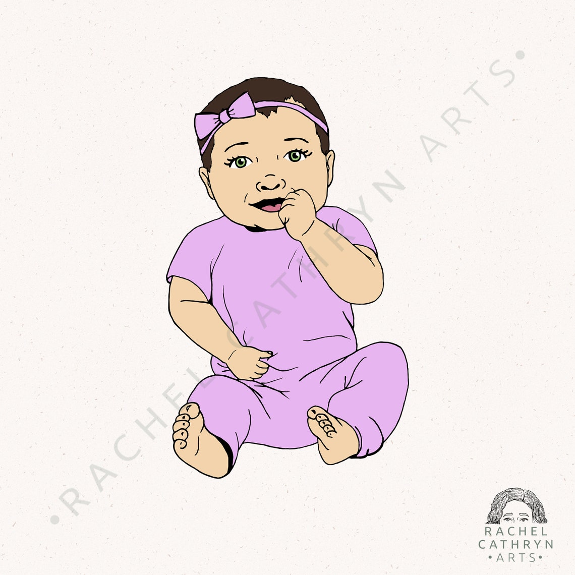 CUTE BABY ILLUSTRATIONS Png and Tiff Download | Instant Digital ...