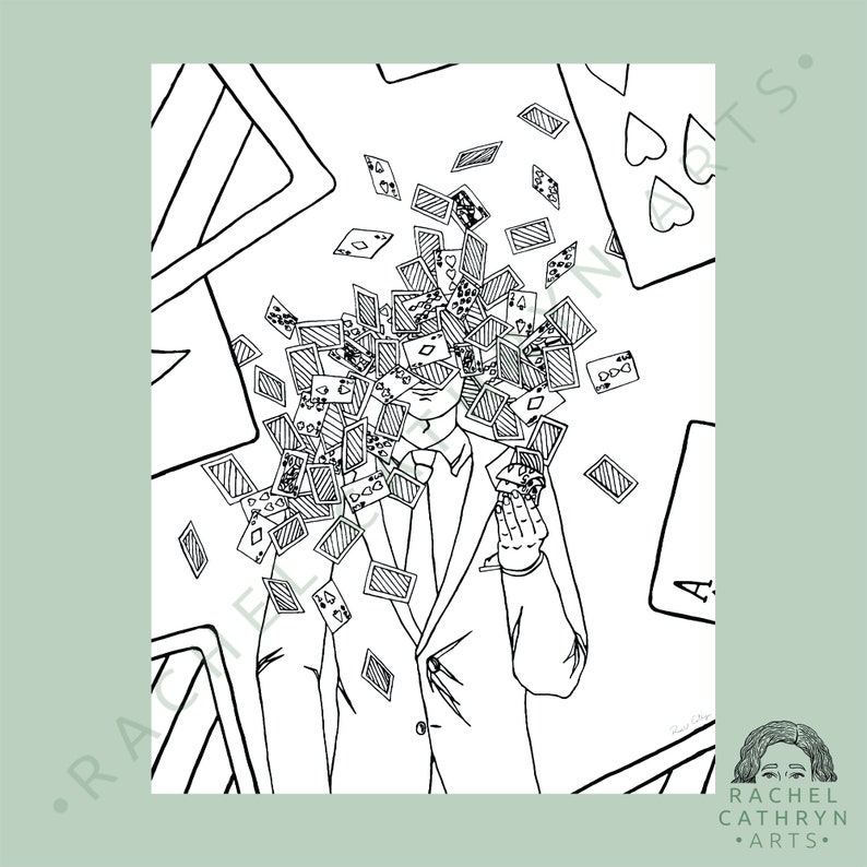 MAGIC COLORING PAGES | Instant Download Jpeg and Pdf | Set of 3 ...