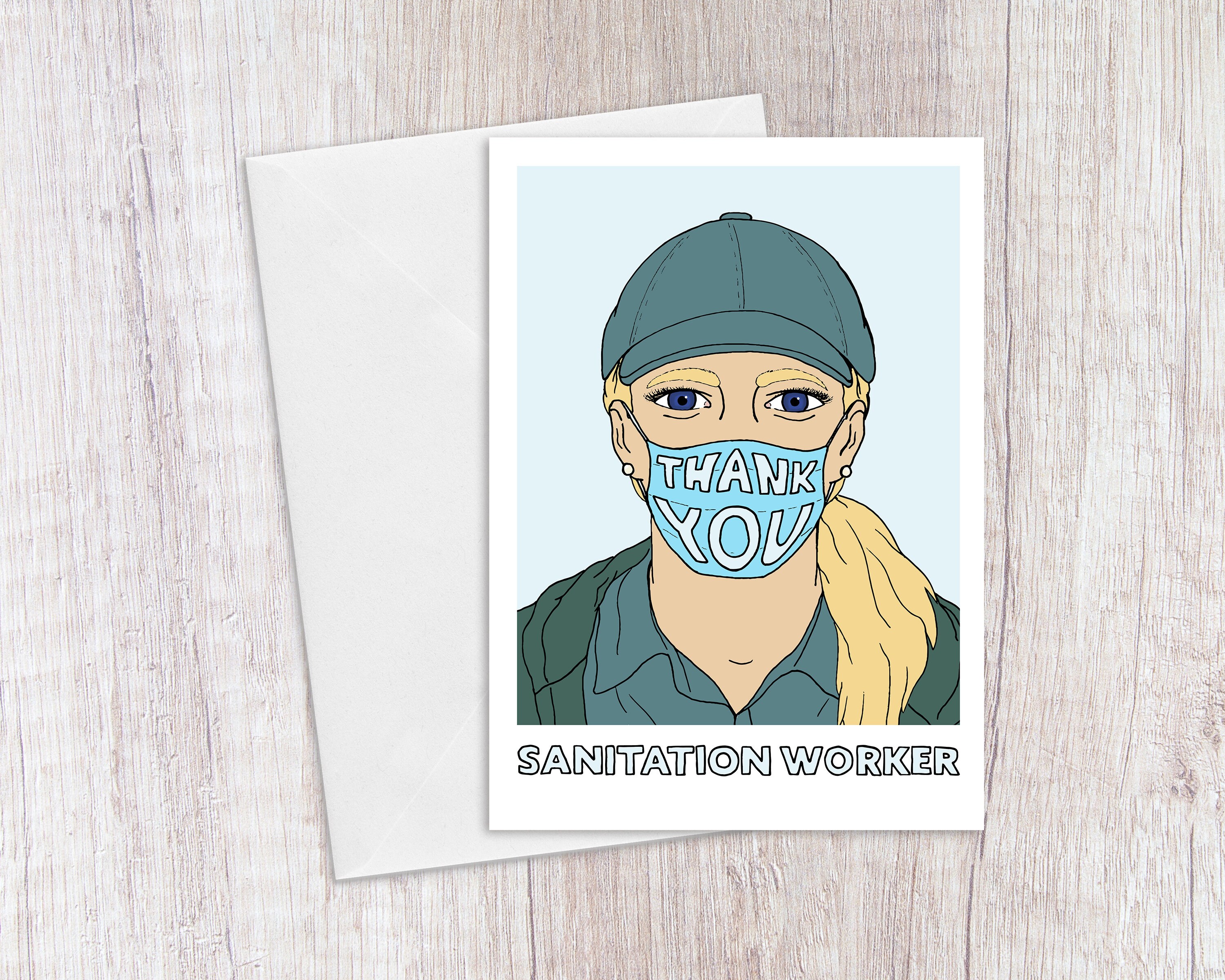 COVID Essential Worker Thank You Postcards - PROCEEDS DONATED ...