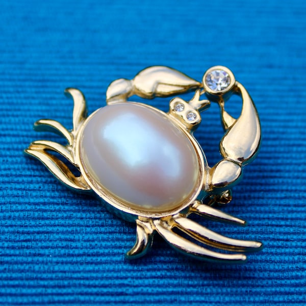 Crab Brooch - Etsy