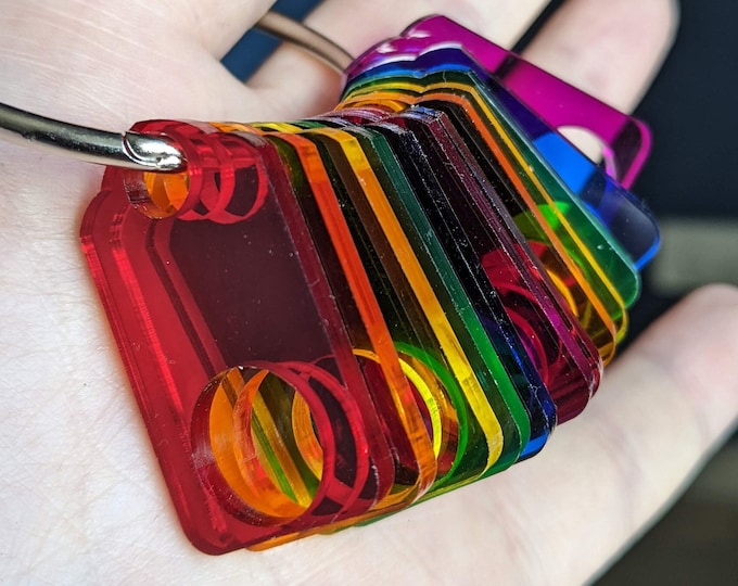 Rainbow Floss Drop Set - Etsy