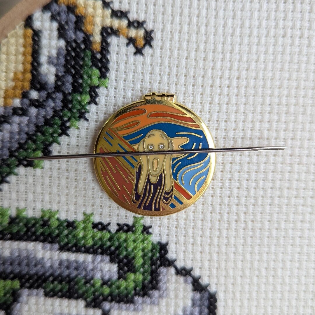 The Scream | Needle Minder - Etsy
