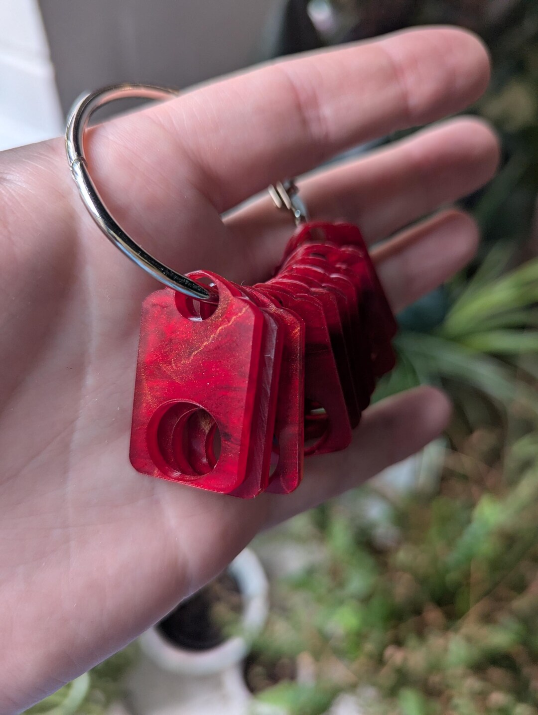 Gilded Ruby Floss Drop Set - Etsy