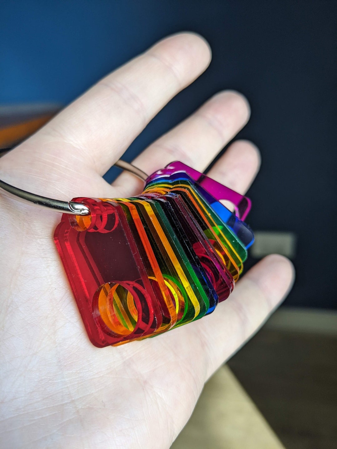 Rainbow Floss Drop Set - Etsy