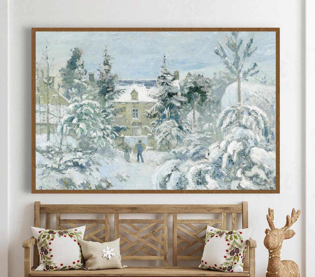 Enchanting Reproduction of Pissarro's Piette's House at Montfoucault ...